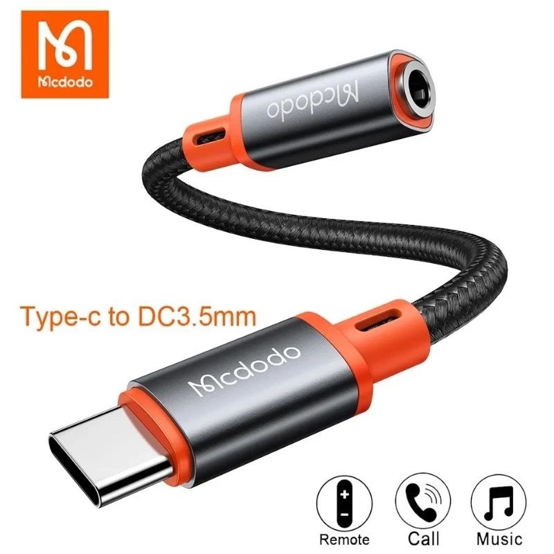 Jual Mcdodo Ca-7561 Audio Converter DAC Type-C to Jack 3.5mm | Shopee Indonesia