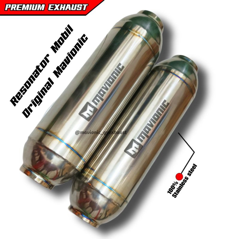 Jual Resonator knalpot mobil bass adem premium grade A original ...