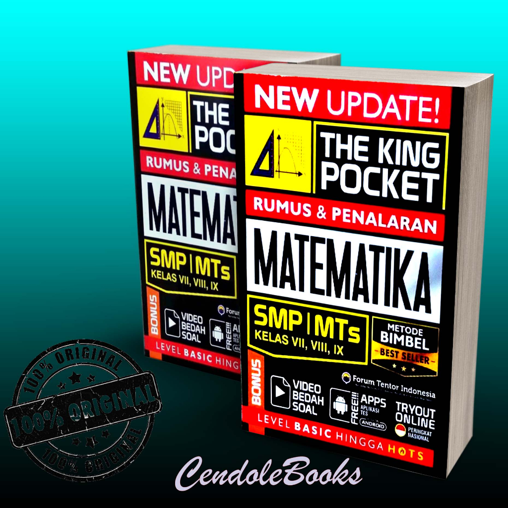 Jual Buku SMP : New Update The King Pocket Matematika SMP MTs | Shopee ...