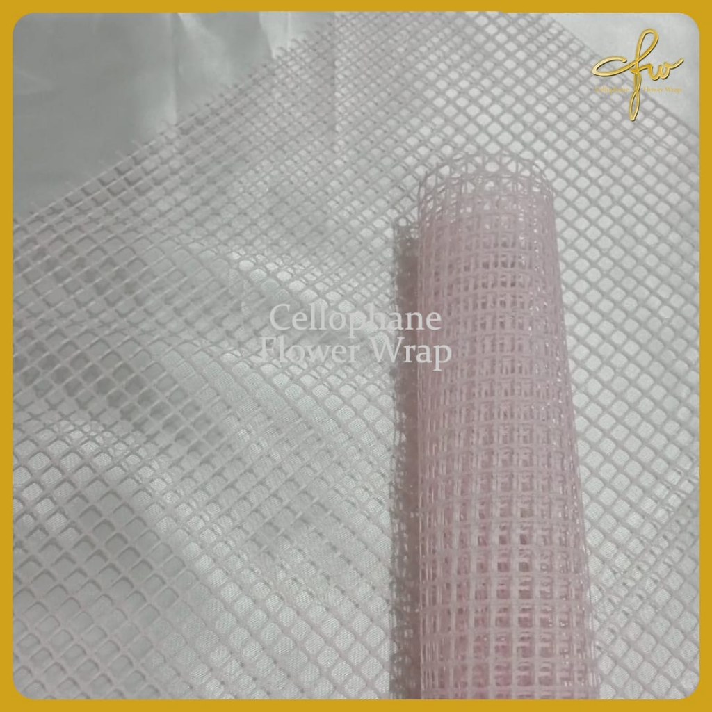 Jual Korean Jaring MESH Flower Wrapping Dekorasi Kertas Buket | Shopee ...