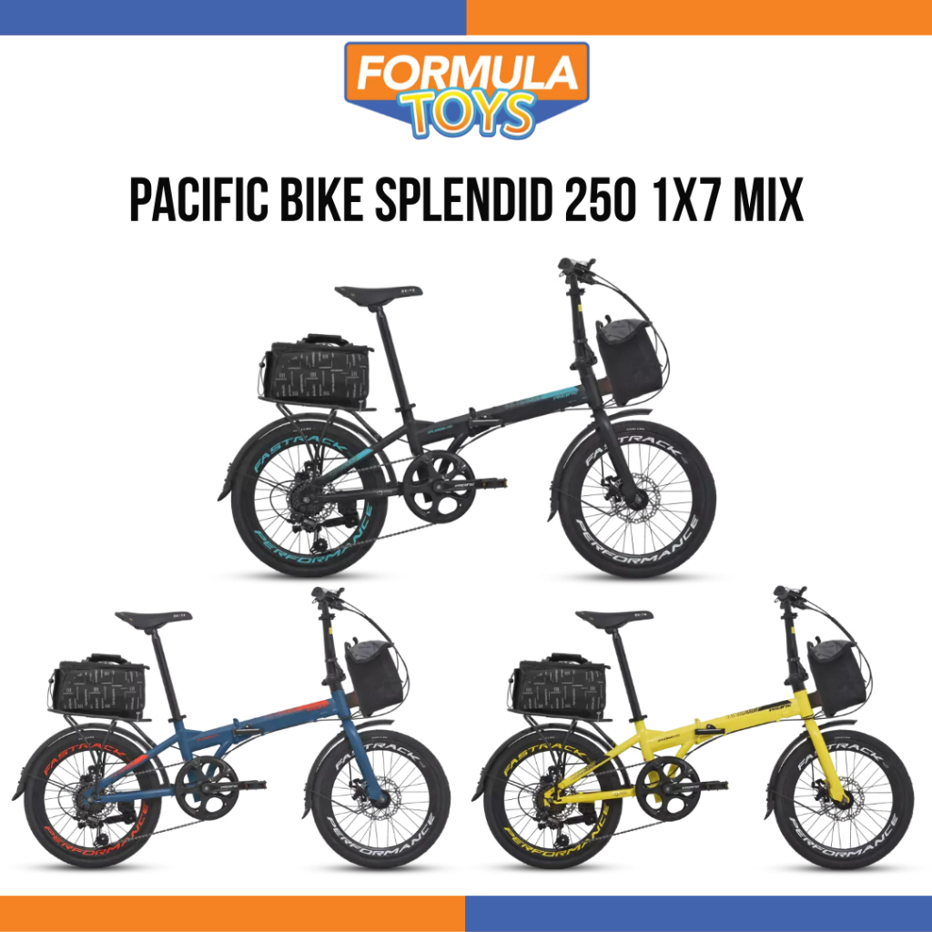 Jual SEPEDA LIPAT PACIFIC BIKE SPLENDID 250 1x7 MIX | Shopee Indonesia