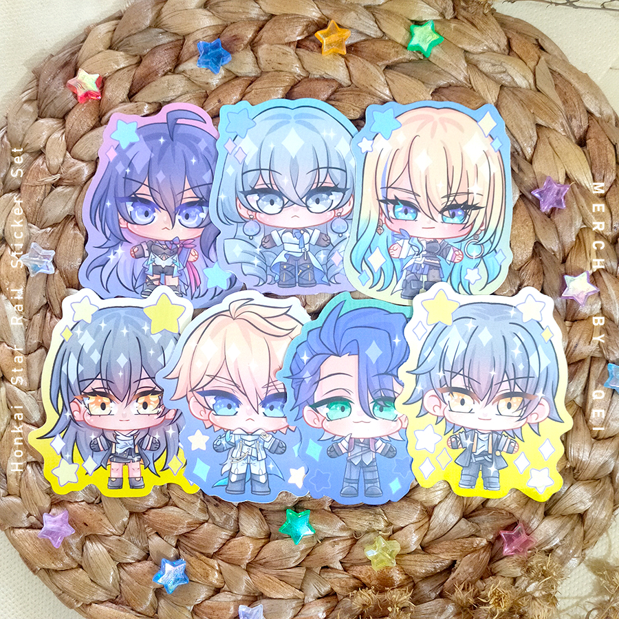 Jual Stiker Honkai Star Rail Fanart Merchandise Sticker Merch by Qei ...