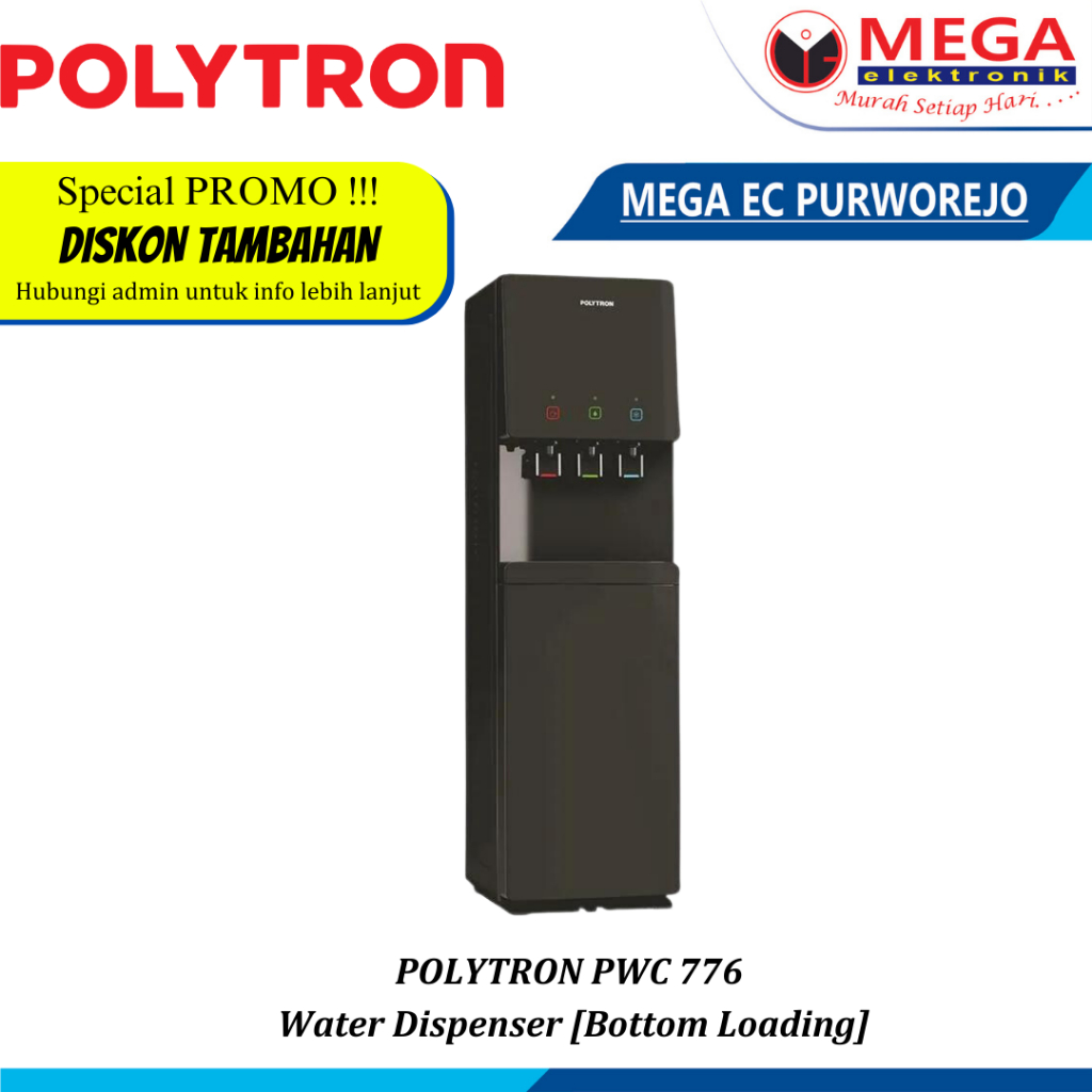 Jual Water Dispenser POLYTRON PWC 776 | Shopee Indonesia