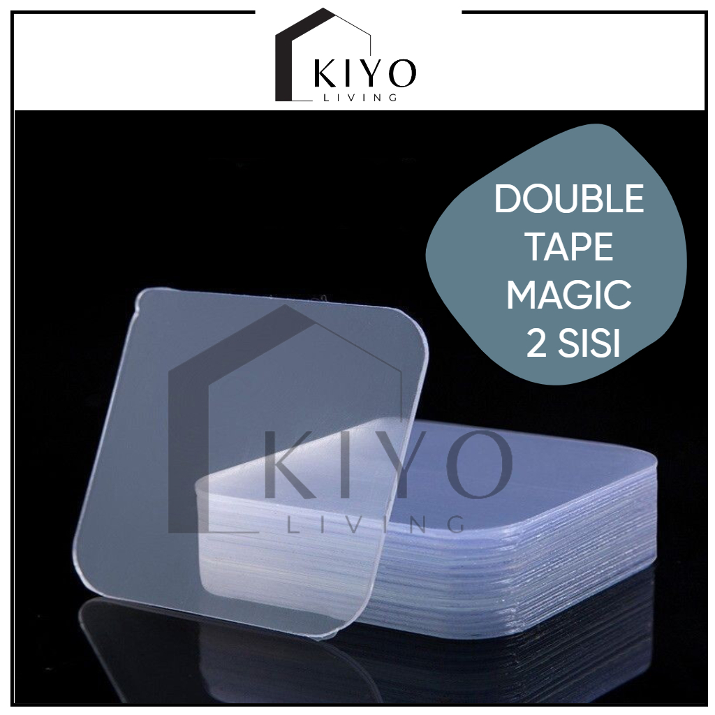 Jual KIYO Double Side Tape Papan Nano Tape Double Tip Serbaguna Tempel ...