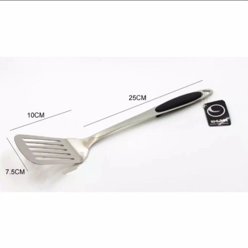 Jual sodet goreng sendok goreng spatula Stainles BOLONG-BOLONG SHUMA ...