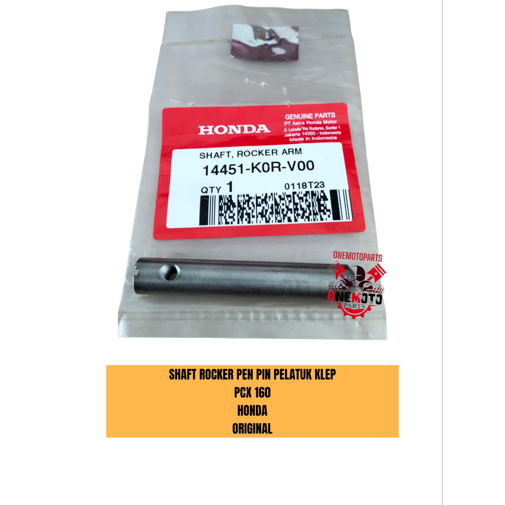 Jual SHAFT ROCKER PEN PIN PELATUK KLEP ADV PCX STYLO VARIO K2S 160 HONDA ORIGINAL 14451-K0R-V00 ...