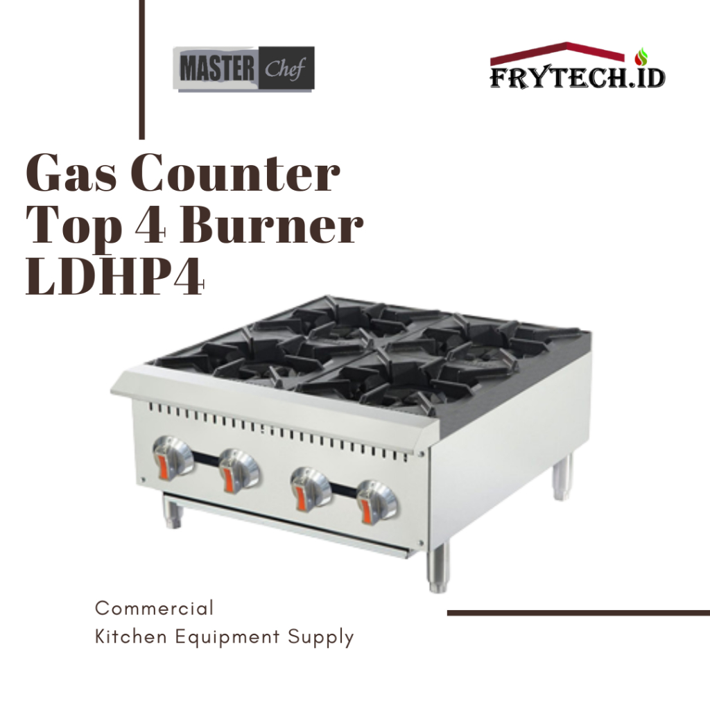 Jual Restoline | Masterchef Portable Gas 4 Open Burner | Shopee Indonesia