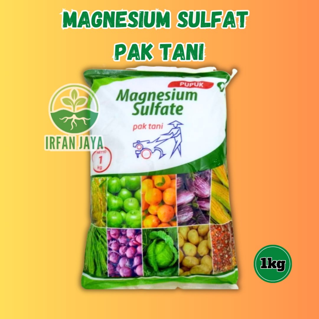 Jual PUPUK MAGNESIUM SULFATE PAK TANI KEMASAN PABRIK 1 KG | Shopee Indonesia
