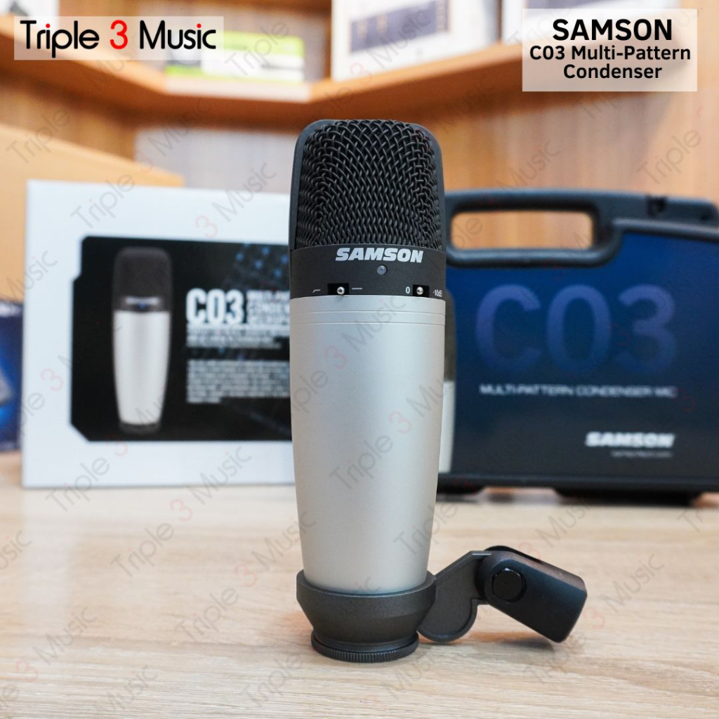 Jual Samson C03 Multi-Pattern Condenser Microphone | Shopee Indonesia