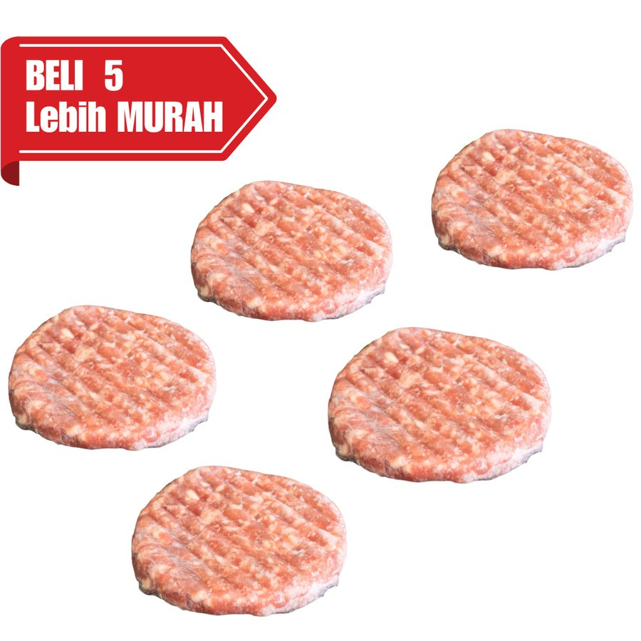 Jual Australian Premium Beef Patty / Aus Premium Beef Burger 100gr ...
