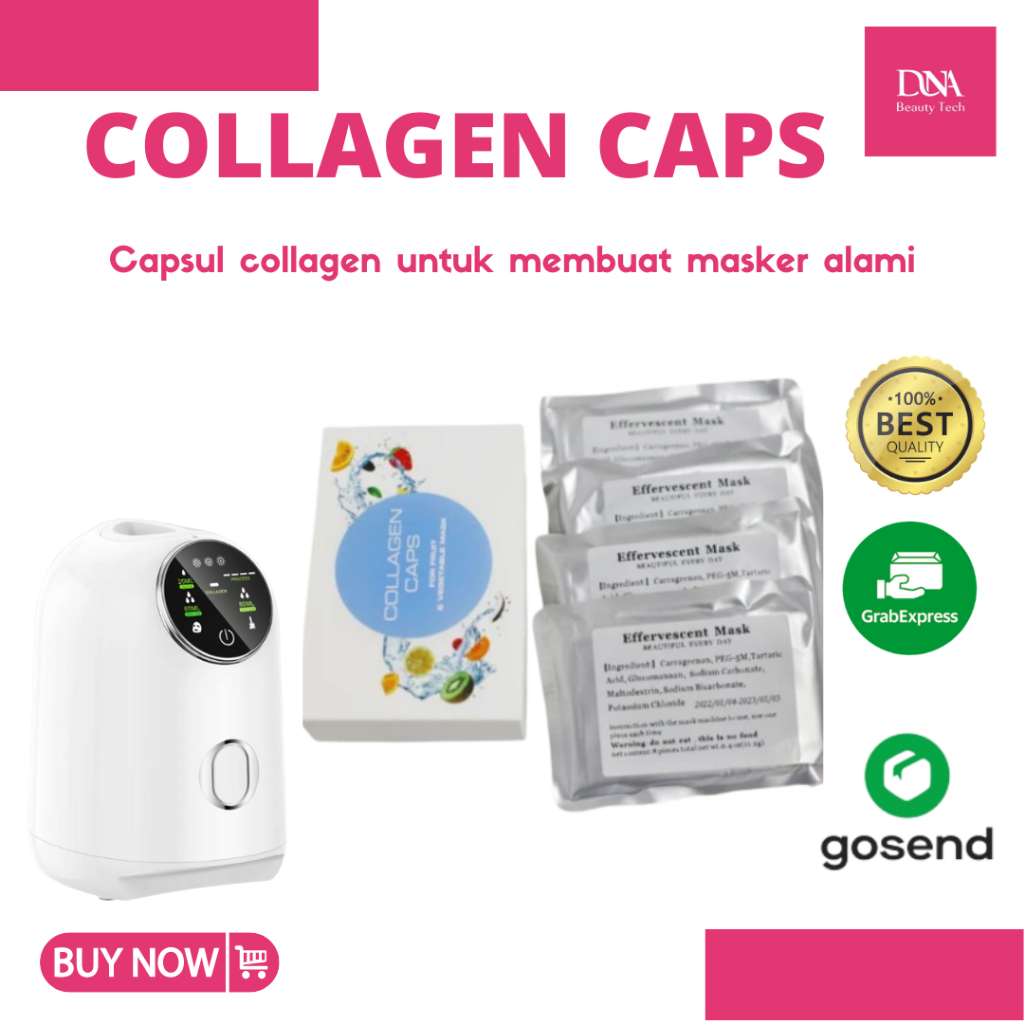Jual Collagen Caps Kapsul Collagen Pembuat Masker Kolagen DIY Fruit ...