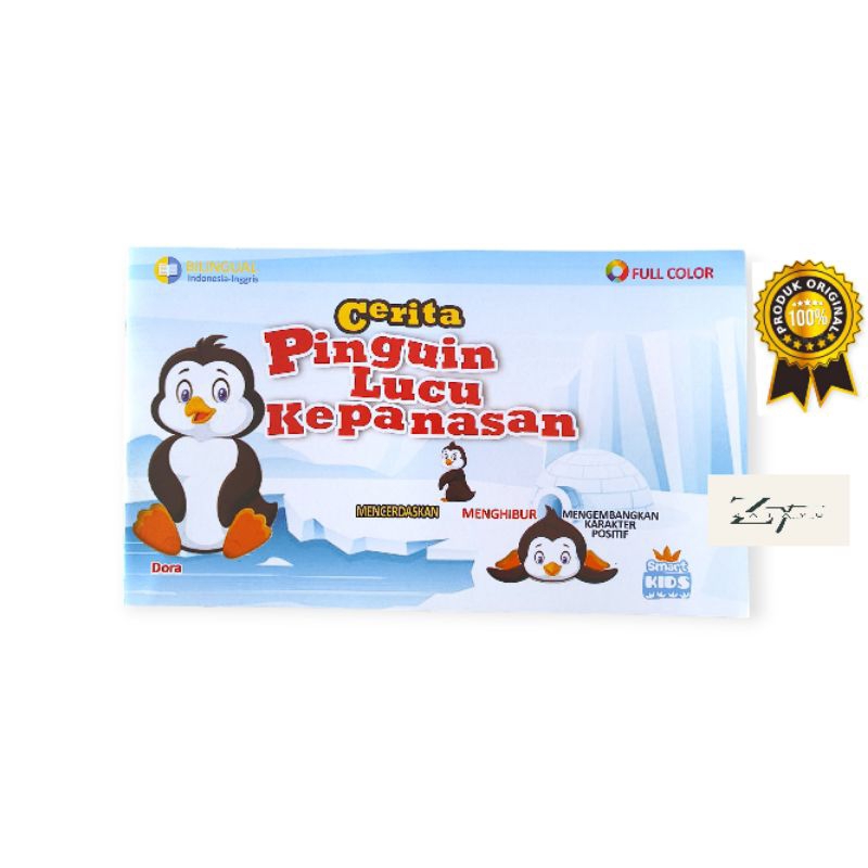Jual Buku Anak / Buku Cerita Anak / Cerita Pinguin Lucu Kepanasan ...