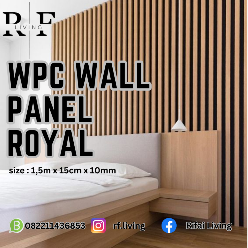Jual Wpc wall panel motif kayu royal | Shopee Indonesia