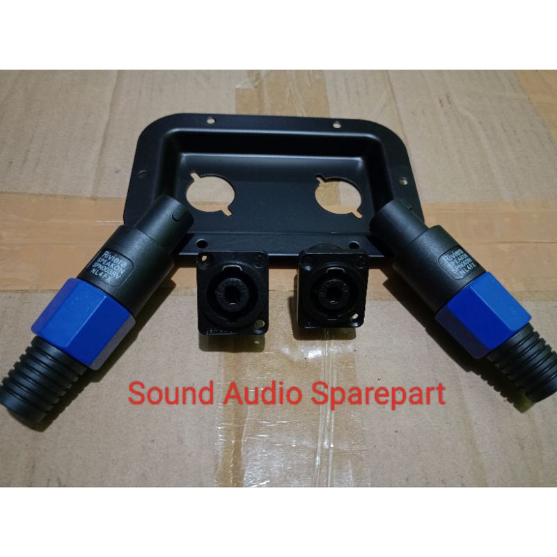 Jual Satu set Plat spicon besi + Jack + soket.. Plat spikon komplit ...