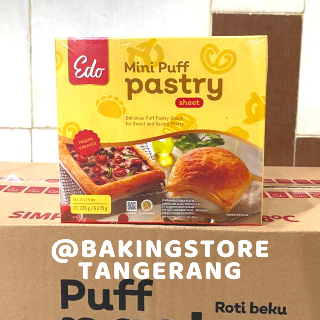 Jual Edo Mini Puff Pastry Sheet 375 gr | Shopee Indonesia