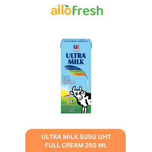 Jual Ultra Milk Susu UHT Full Cream 250 ml | Shopee Indonesia