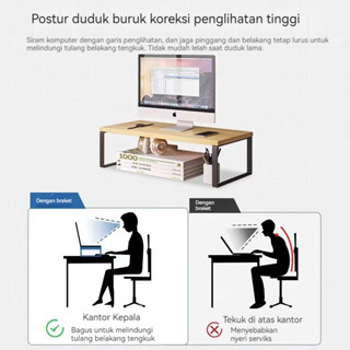 Jual Highline Monitor Stand Rak Monitor Tatakan Monitor Komputer Meja ...