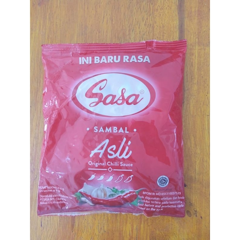 Jual saos sasa saset [24pcs] BSM saos sambal | Shopee Indonesia
