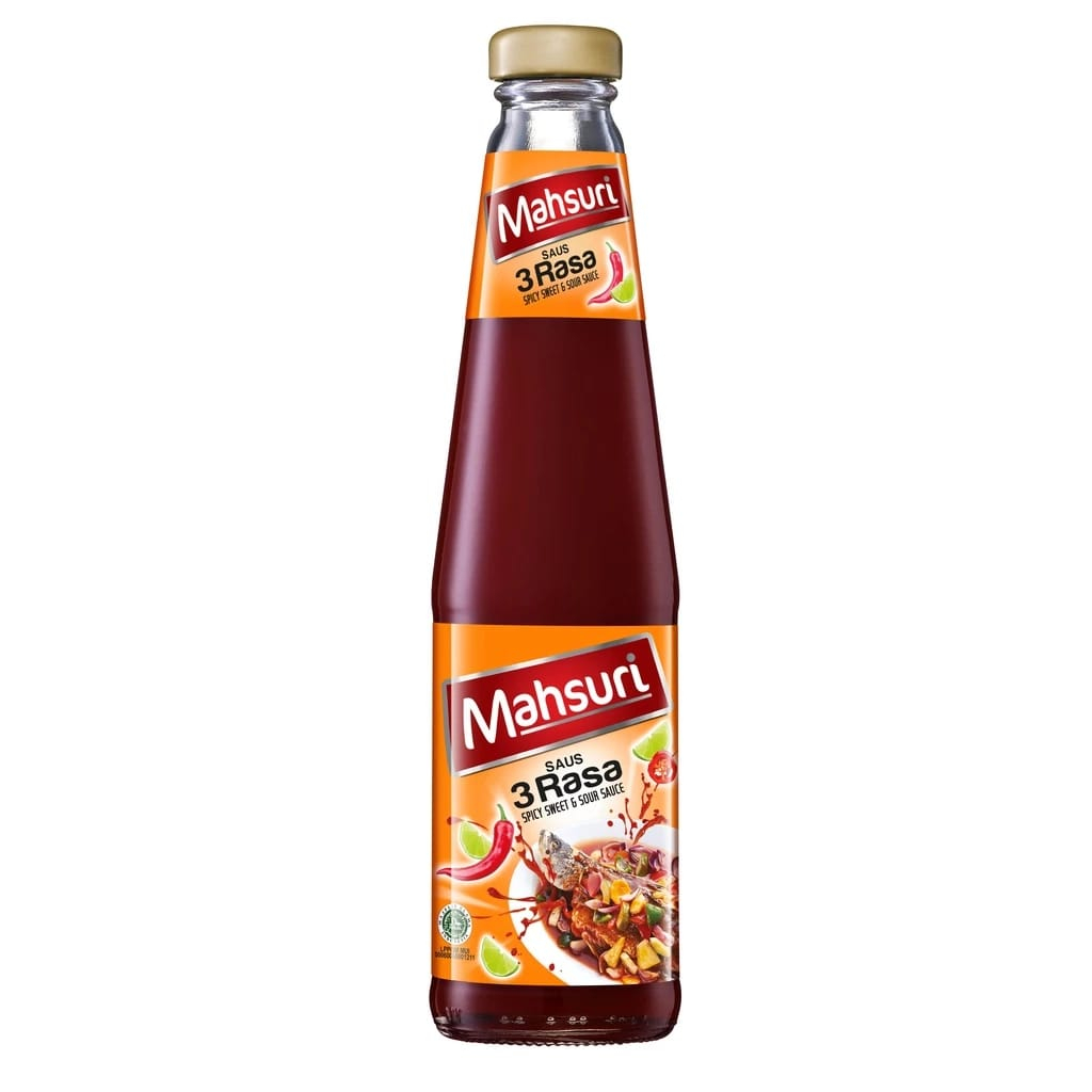 Jual MAHSURI SAUS 3 RASA SPICY SWEET & SOUR SAUCE / MAHSURI TIRAM BOTOL ...