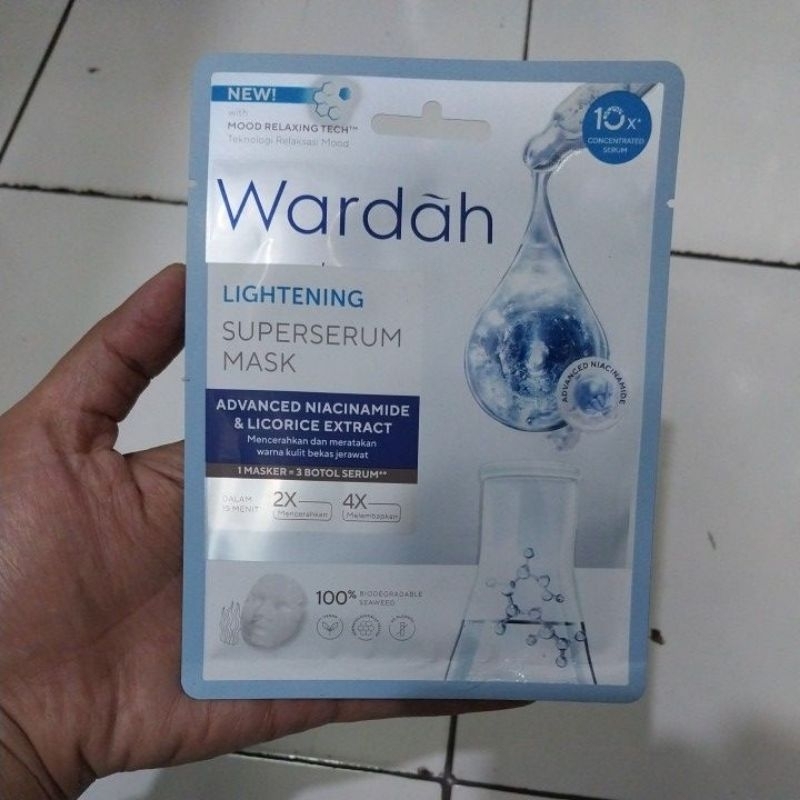 Jual Wardah Lightening Essence Sheet Mask 20 ml | Shopee Indonesia