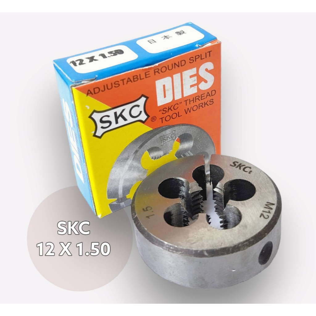 Jual SKC Round Dies atau Mata Snei atau Snay M12X1,5 | Shopee Indonesia