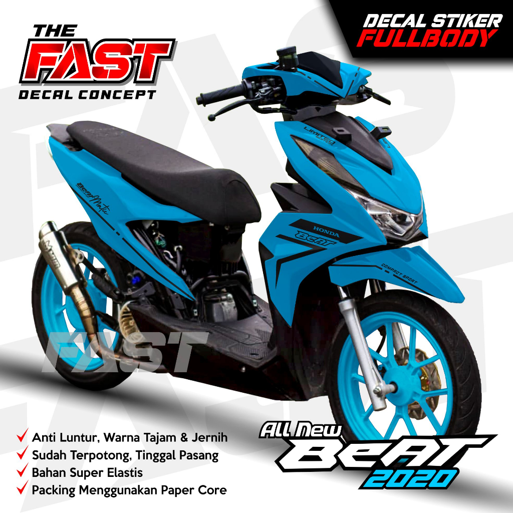 Jual TERBARU decal beat deluxe 2020-2023 stiker beat deluxe 2020-2023 ...