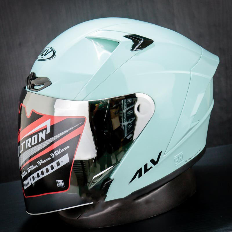 Jual HELM ALV ULTRON SOLID EASY GREEN GLOSSY - SINGLE VISOR | Shopee ...