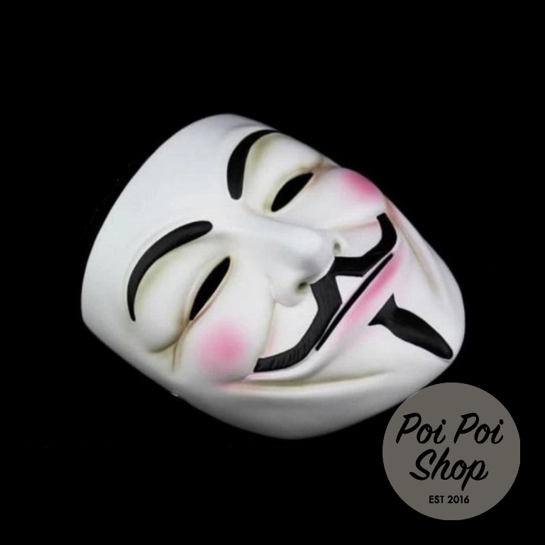 Jual Topeng Hacker Vendetta V Anonymous Anonim Halloween Seram Rumah ...