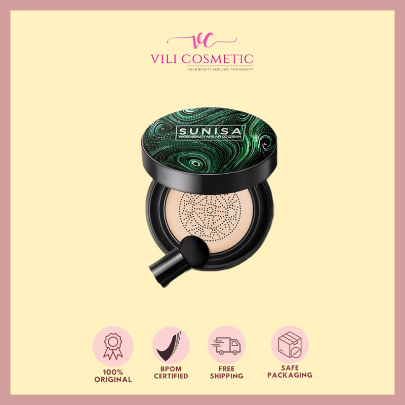 Jual BIOAQUA x SUNISA Bedak Cushion Waterproof 20g | Shopee Indonesia