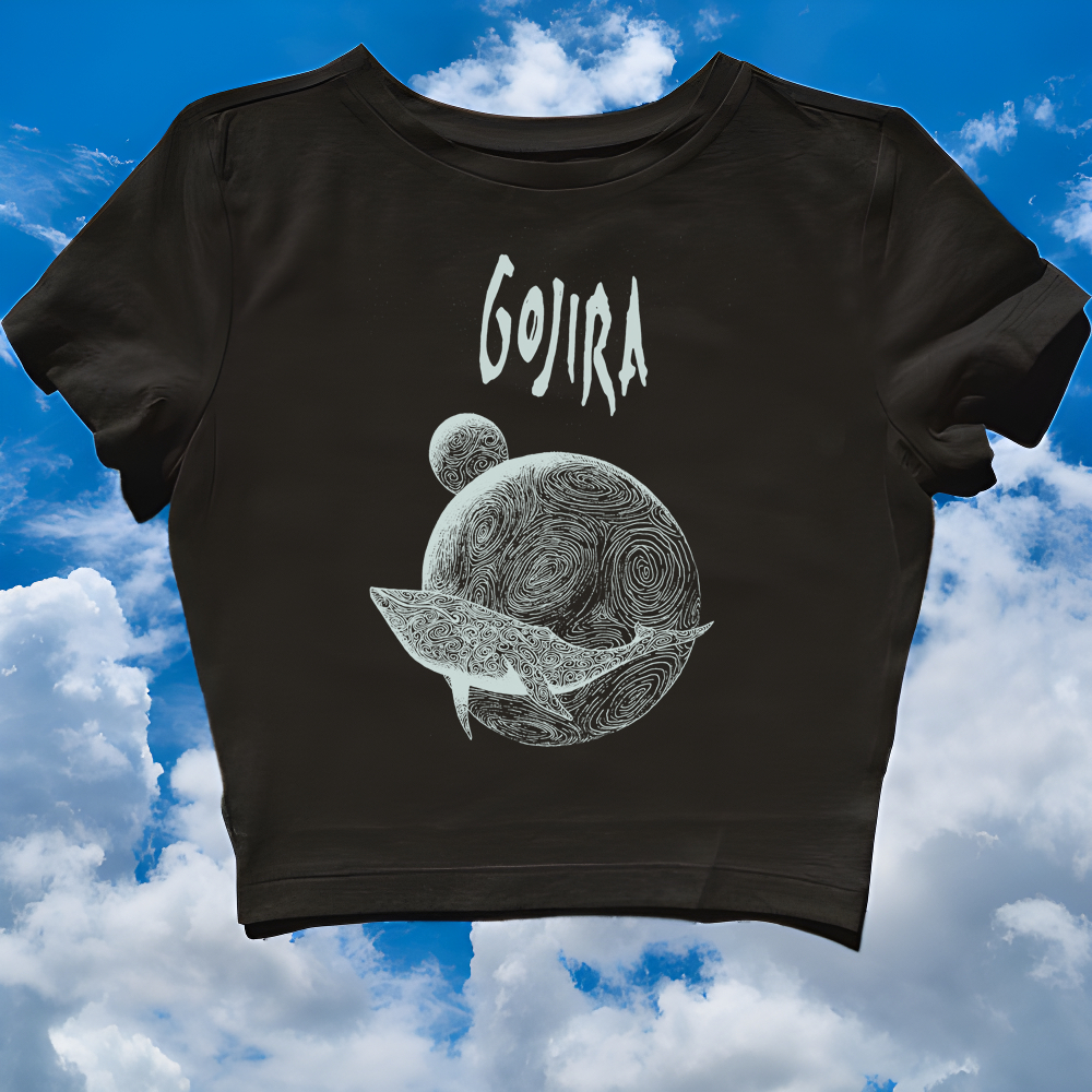 Jual CROP TOP GOJIRA 1 | GRUNGE | CROPTOP | BAND METAL MUSIK ROCK ...