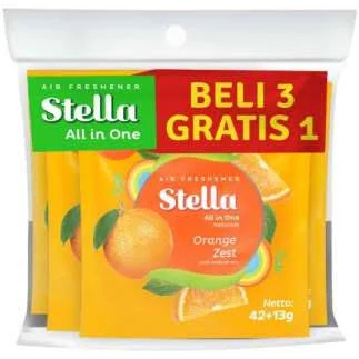 Jual STELLA GANTUNG AIO ORANGE BELI 3 GRATIS 1 | Shopee Indonesia