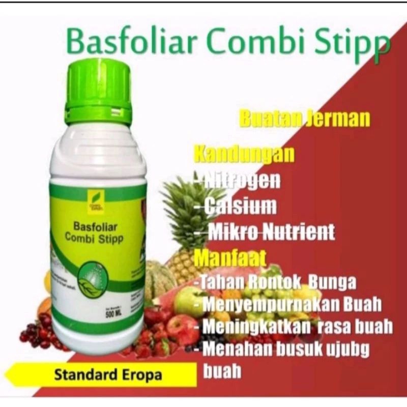Jual basfoliar combi stipp 500 ml - pupuk nutrisi daun dan batang ...