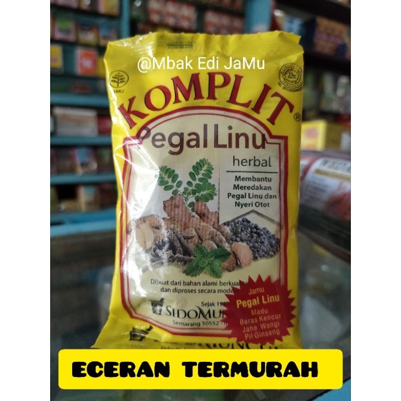 Jual Jamu Eceran Pegal Linu Komplit SIDO MUNCUL 1 sachet | Shopee Indonesia