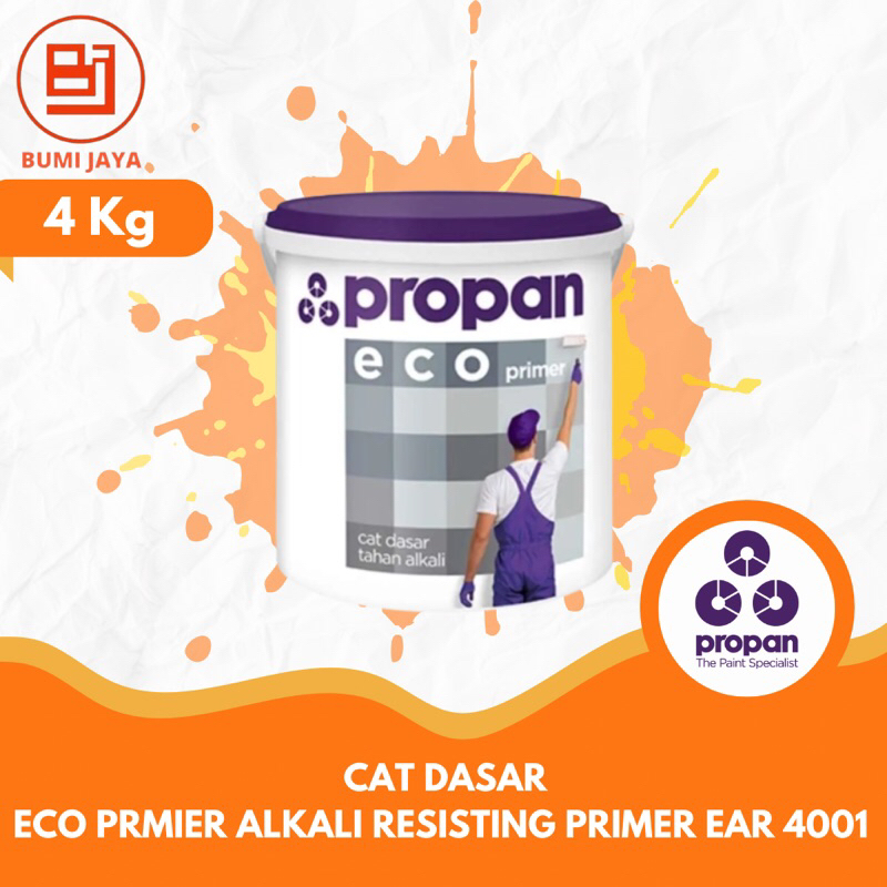 Jual cat dasar propan eco primer alkali resisting primer ear 4001 4kg ...