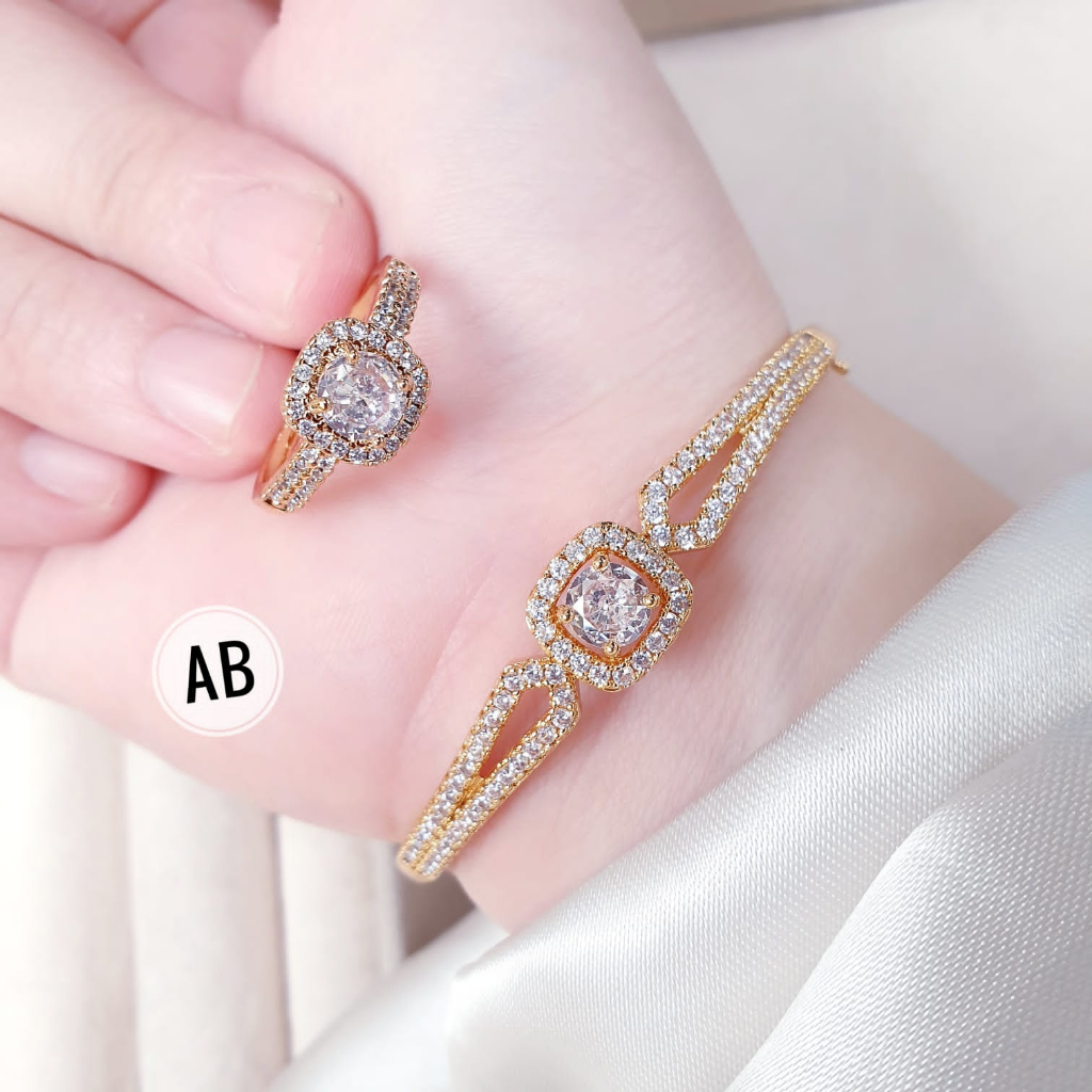 Jual Set Perhiasan Xuping Berlian Cantik Dan Simple Fashion N07092301 | Shopee Indonesia