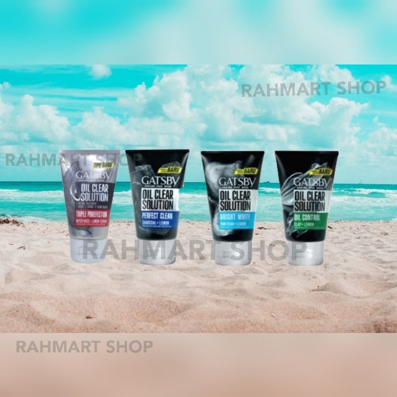Jual GATSBY Cooling Face Wash 100g - GATSBY Oil Clear Solution 100ml | Shopee Indonesia