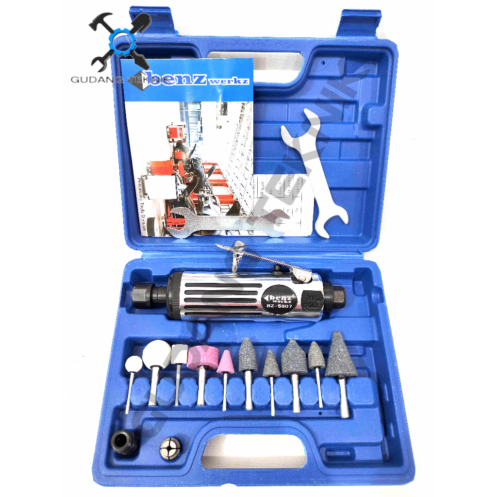 Jual Air Die Grinder 6mm BZ5805 BZ5807 BENZ / Mesin Gerinda Tunner ...