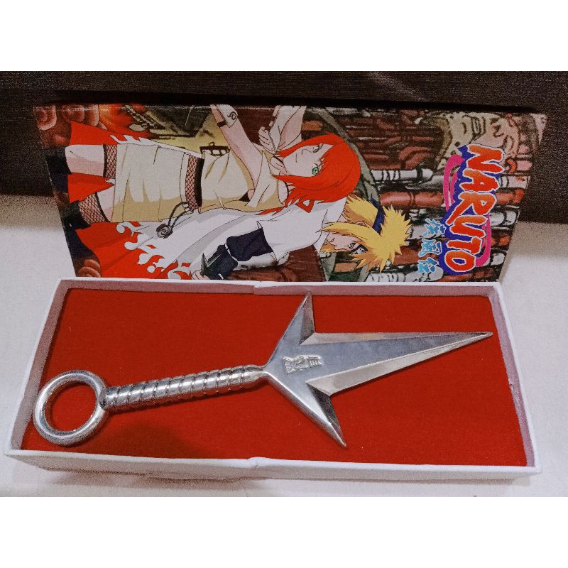 Jual NARUTO Yondaime 4th Hokage Minato Namikaze Kunai - Anime Cosplay ...