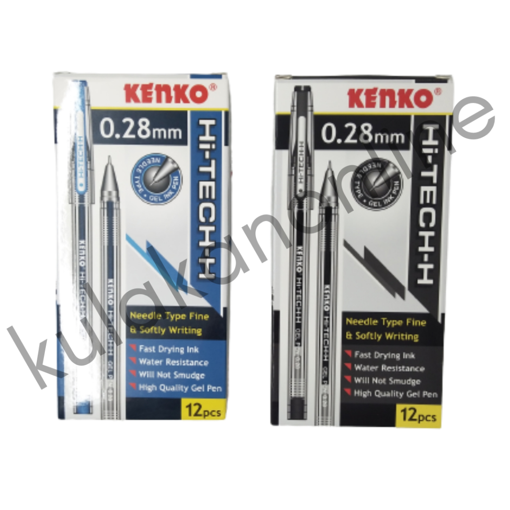 Jual Pulpen Kenko Hi-Tech 0.28 mm / Ballpoint Pen Tinta Gel Hi-Tech-H 0 ...