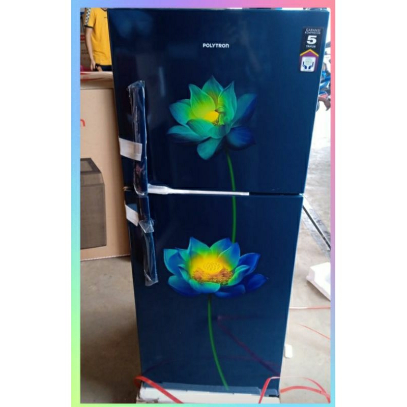 Jual KULKAS POLYTRON PRB-217LB/KULKAS 2 PINTU POLYTRON/LEMARI ES 2 ...