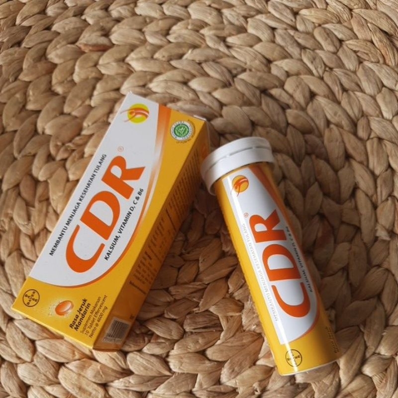 Jual Suplemen Makanan CDR Rasa Jeruk Mandarin isi 10 tablet | Shopee ...