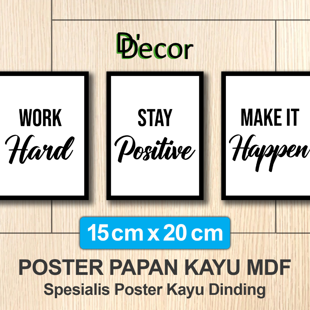 Jual KATA MUTIARA QUOTES MOTIVASI HIASAN DINDING AESTHETIC PAJANGAN ...