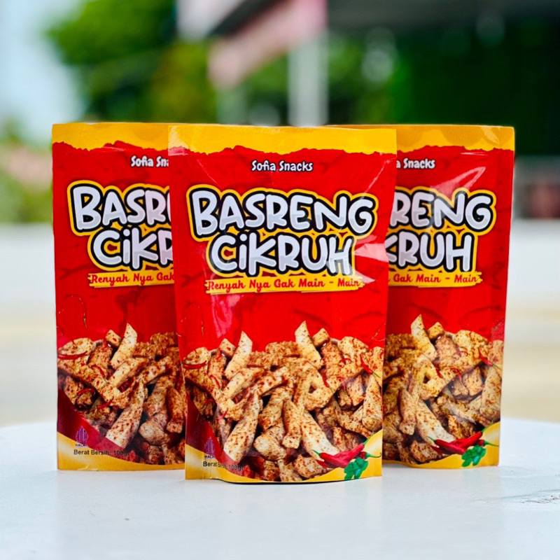 Jual BASRENG CIKRUH ICIP 100gram (EXCLUSIVE PACKING) | Shopee Indonesia