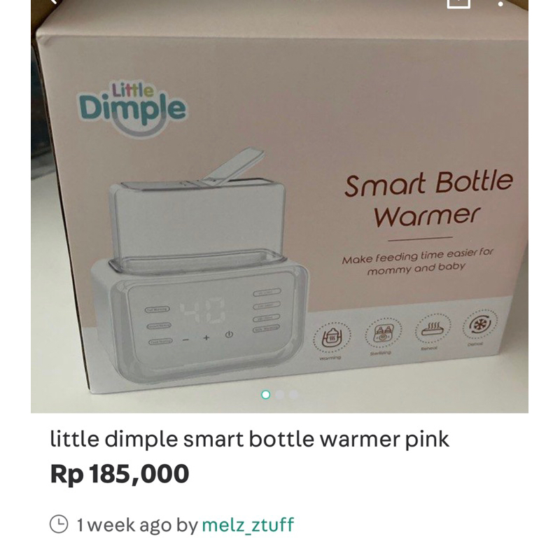 Jual little dimple warmer Preloved | Shopee Indonesia