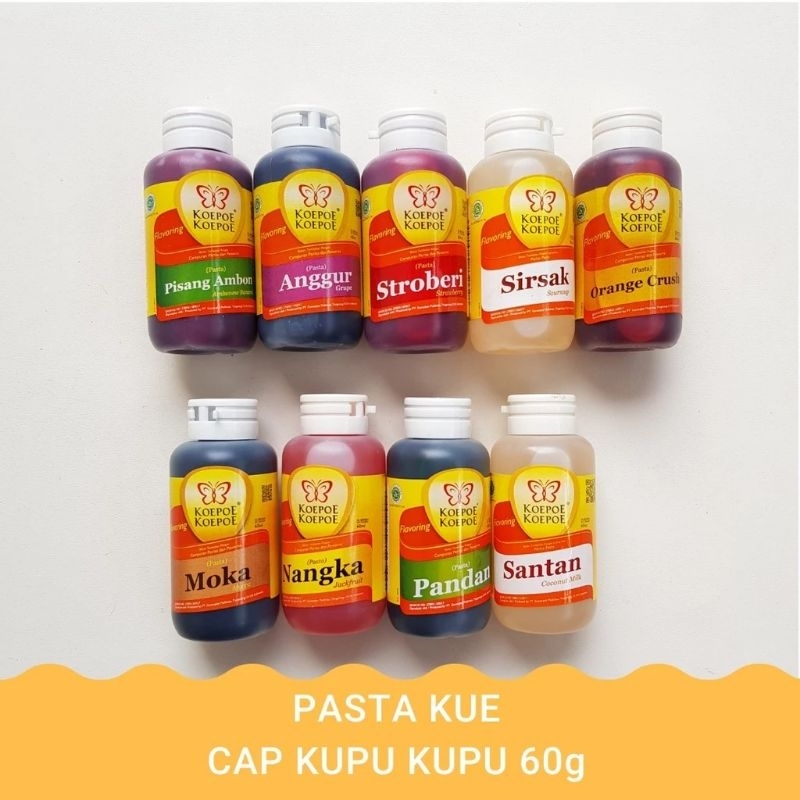 Jual PASTA DAN PEWARNA KOPOE-KOPOE 60ML | Shopee Indonesia