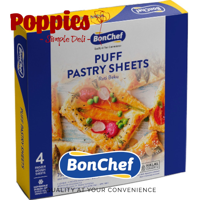 Jual BONCHEF - Puff Pastry Sheet 750gr - Pain au Chocolate & Cinnamon ...