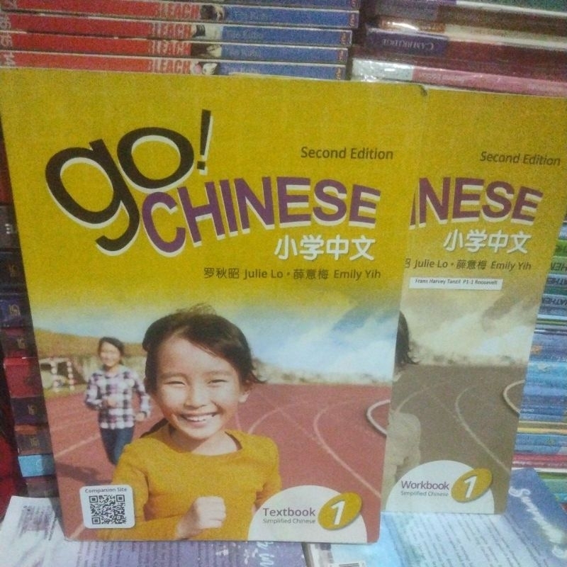 Jual Buku Go Chinese 1 second edition textbook workbook set | Shopee ...