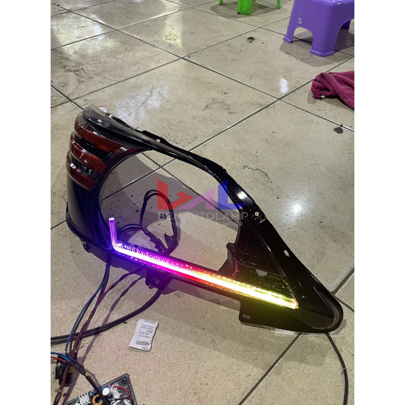 Jual Drl slim frame lazy alis innova grand barong diesel bensin 2kd ...