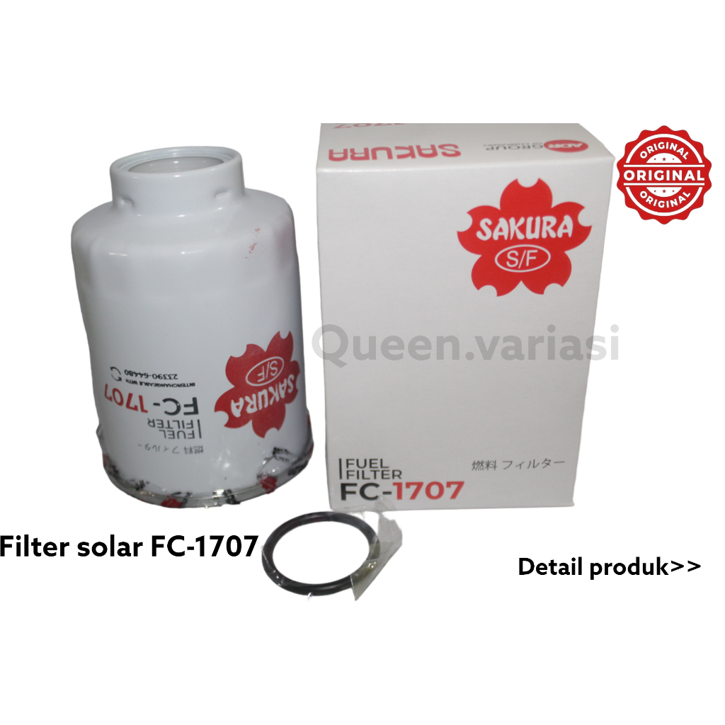 Jual FILTER SOLAR DYNA RINO 115PS / HINO S05C FC-1707 | Shopee Indonesia