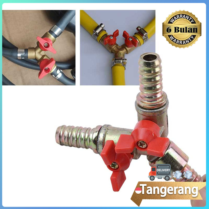Jual Sambungan Selang Cabang 3 Tipe Y / Nepel Cabang 3 Selang Gas 3 ...